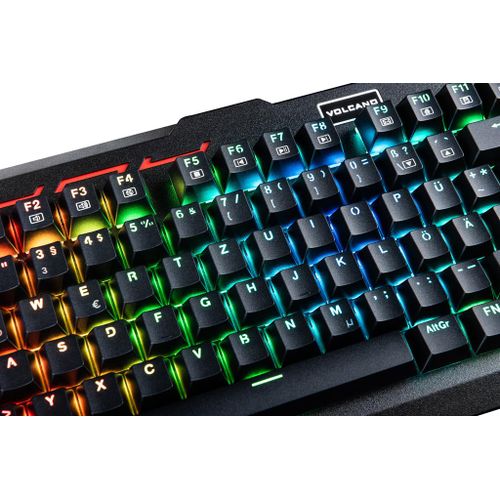 MODECOM Mechanical Keyboard VOLCANO HAMMER RGB Brown Outemu Switch, DE ...