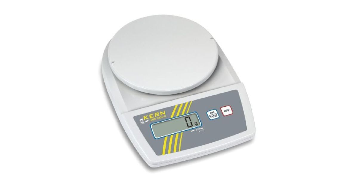 KERN laboratory balance EMB 2000-2 weighing range 0-2000g 0.01 g - MT Shop