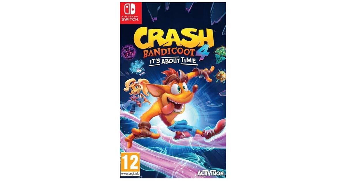 Nintendo Crash Bandicoot 4: It’s About Time Standard Mitmekeelne ...