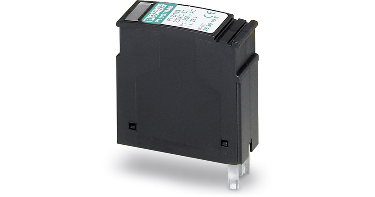 Phoenix Contact 2839172 Pt 2X1Va- 60Ac-St Surge Arrester (Plug-In) 10 ...