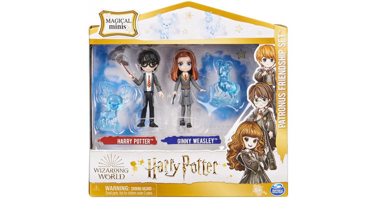 Wizarding World Magical Minis Harry Potter and Ginny Weasley Patronus ...