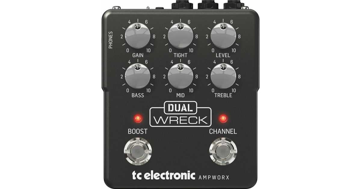 TC Electronic Dual Wreck Preamp Preamp/Rack Amplifier - MT Shop