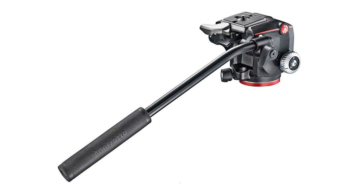 Manfrotto X-PRO Fluid Tripod Head, Aluminium, black, 1/4'' Screw, load ...
