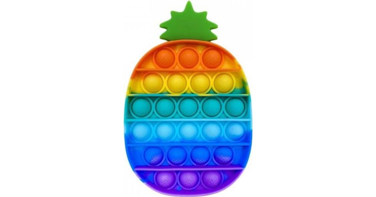 Magic POP SENSORY TOY MAGIC POP IT PUSH BUBBLE PINEAPPLE RAINBOW ...