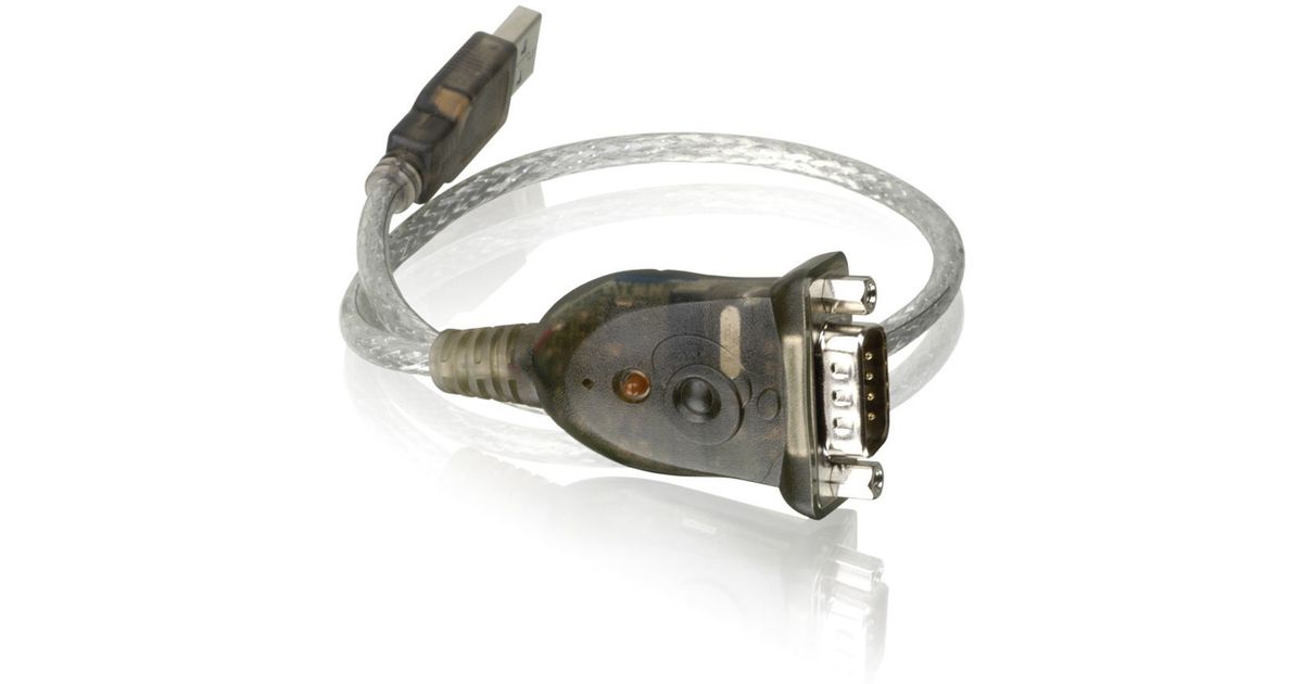 iogear USB to Serial RS-232 Adapter järjestikkaabel Hall 0,4 m USB tüüp ...