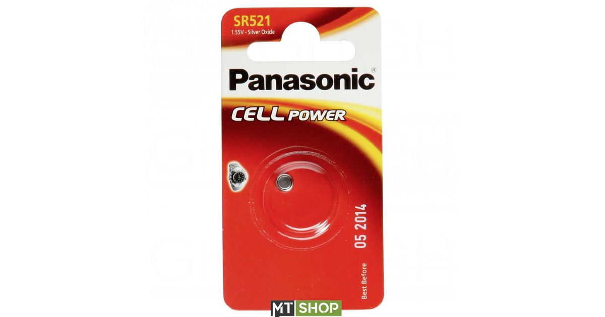 Panasonic SR521 Single-use battery Alkaline - Alkaline batteries ...
