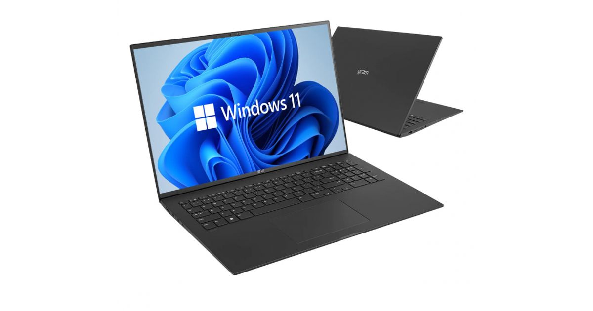 LG GRAM 2022 17Z90Q i5 12gen / 16GB / 512 / Win11 black - Laptop ...