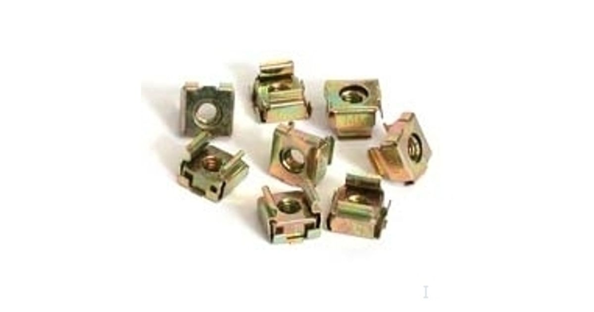 StarTech.com 50 Pkg M5 Cage Nuts for Server Rack Cabinets - MT Shop