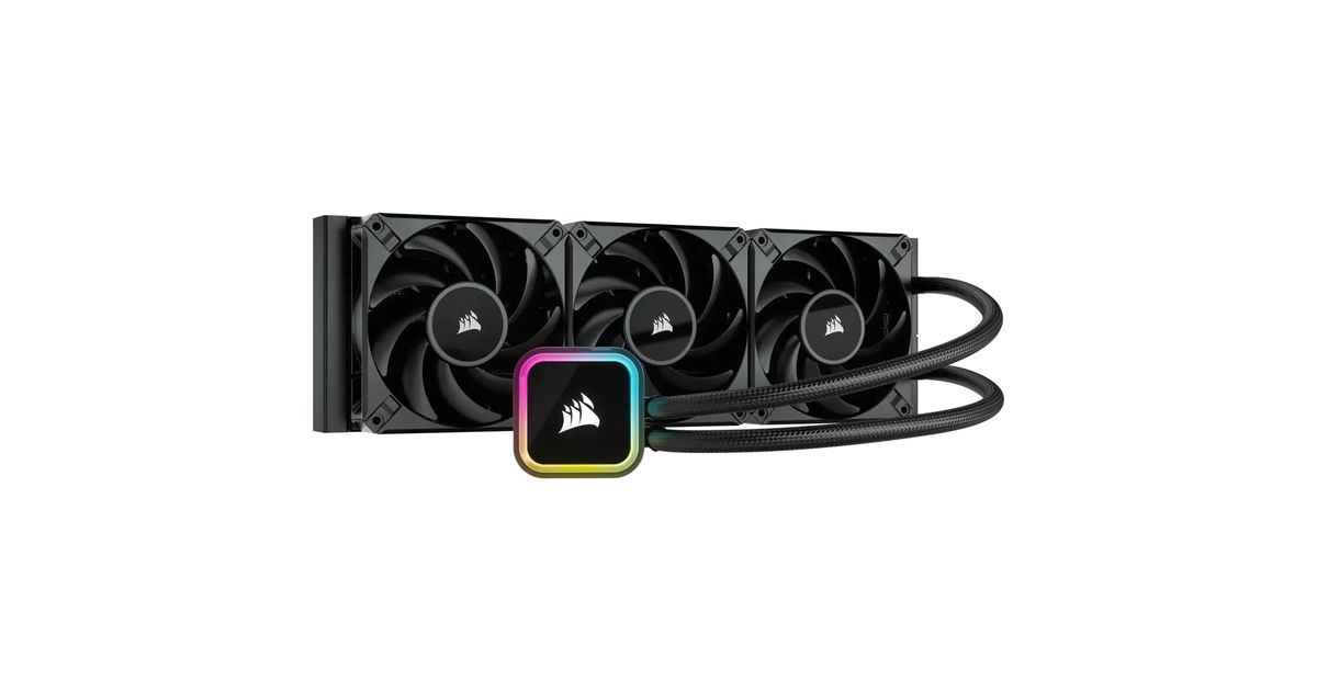 Corsair iCUE H150i RGB ELITE Protsessor All-in-one liquid cooler 12 cm ...