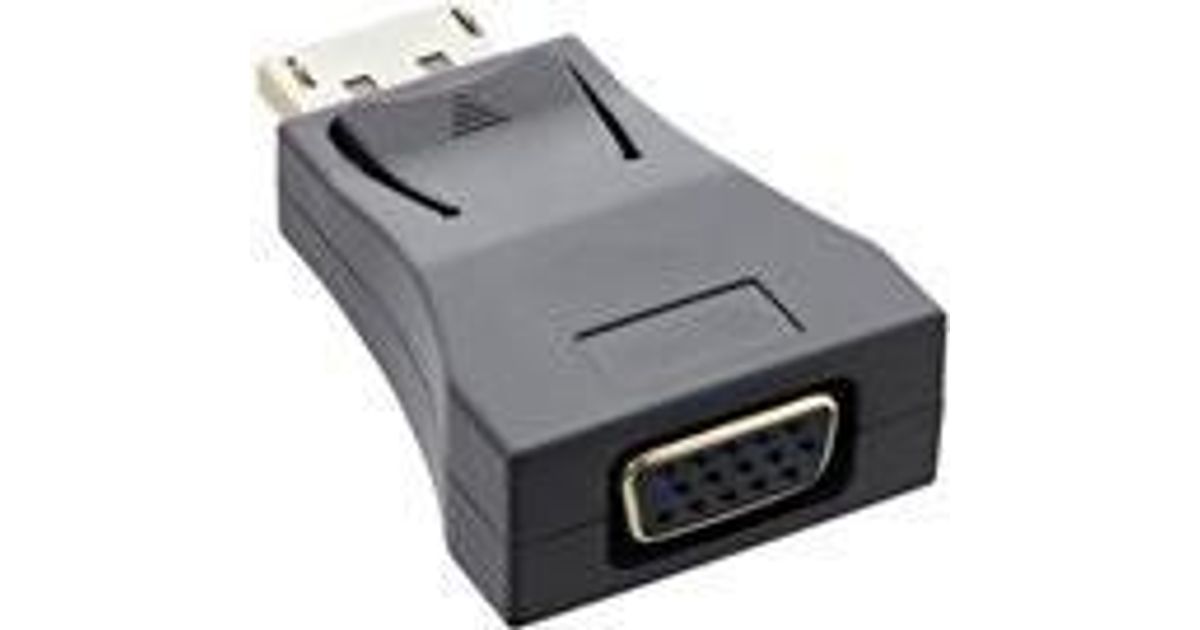 InLine 17196C kaabli soomuutja DisplayPort male VGA Must - Displayport ...