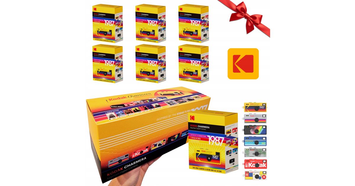 Kodak CHARMERA Digital Camera Blind Box 6x + Display - Kompaktkaamerad ...