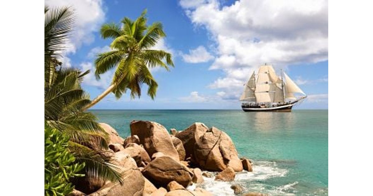 Castorland Sailing in Paradise 1500 pcs Pusle 1500 tk Maastik - Pusled ...