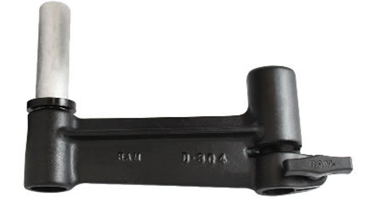 RAM Mounts Swing Arm Extension with 1" NPT Post and 1" NPT Hole - MT Shop