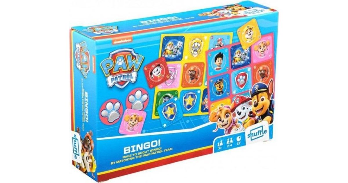 Cartamundi Shuffle - Paw Patrol Bingo! - Arendavad mängud - Lauamängud ...