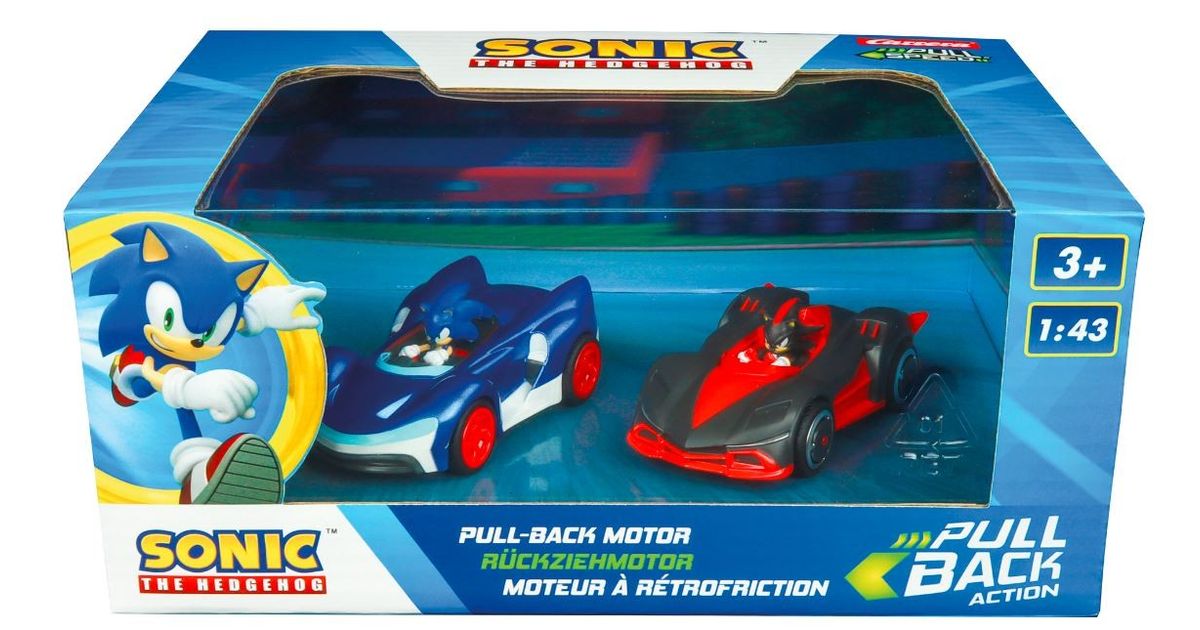 Sonic the Hedgehog - Sonic vs. Shadow Twinpack - Cars, vehicles ...