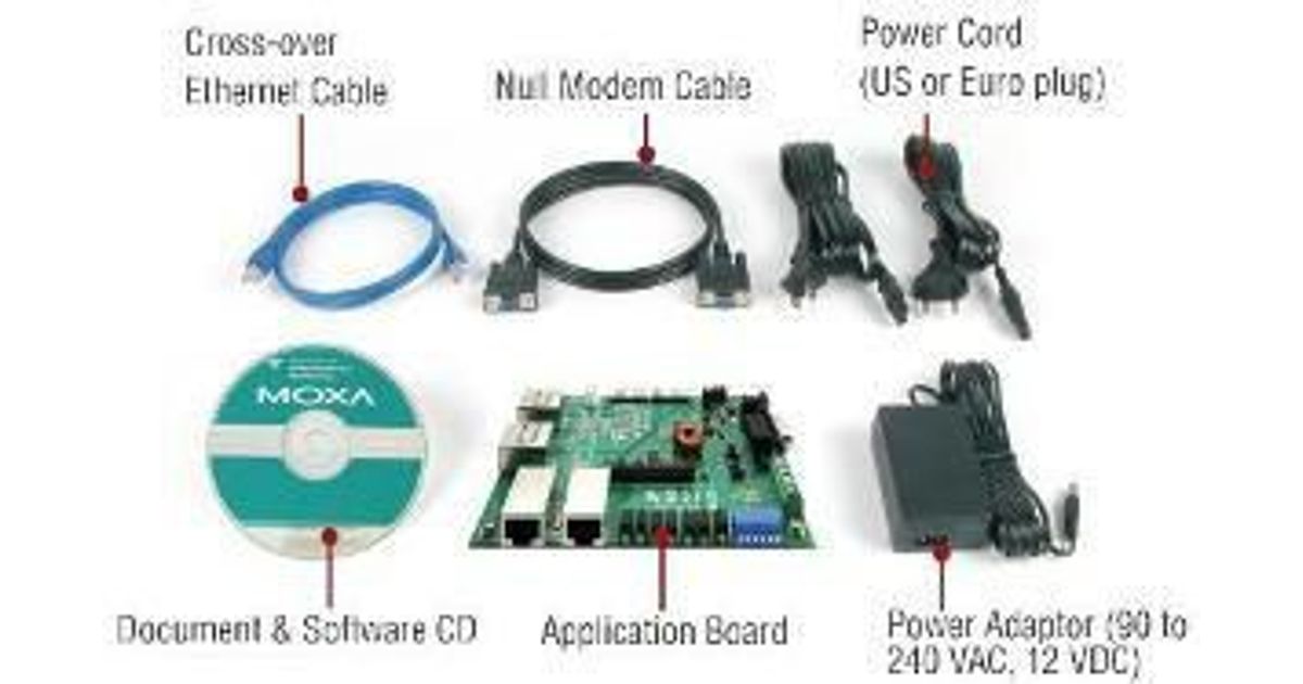 Moxa INDUSTRIAL MANAGED REDUNDANT E EOM-104-FO EVALUATION KIT, 2x1 - MT ...