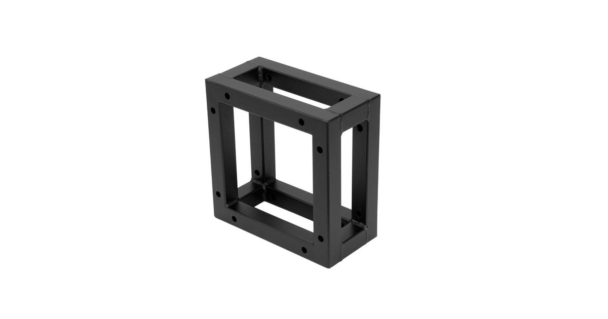 Dekotruss Truss Quad Spacer Block Traverse, BLACK, Powder-Coated - MT Shop