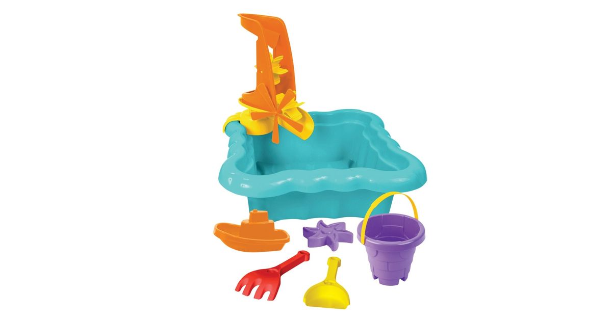 Wader Wader Sandbox with accessories turquoise - Liivakastid ja ...