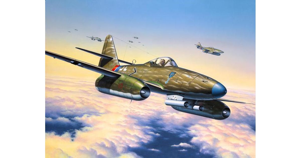 Revell Me 262 A1a Fixed-wing aircraft model Assembly kit 1:72 - Models ...