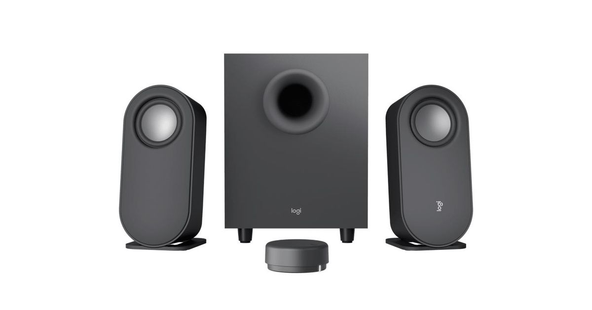 Logitech Z407 Bluetooth computer speakers with subwoofer and wireless ...