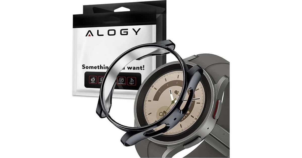 Alogy Protective case 2in1 glass overlay for Xiaomi Mi Watch S1 Global ...