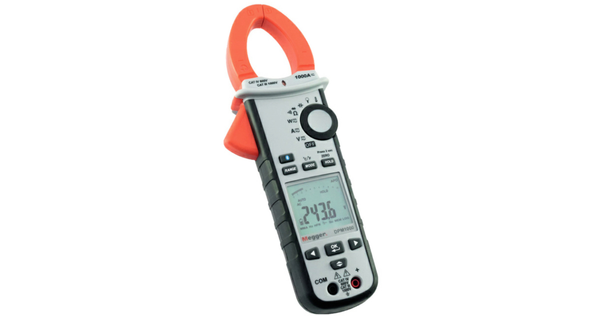 Megger Dpm1000 Clamp Meter Cat Iii 1000 V, Cat Iv 600 V - MT Shop