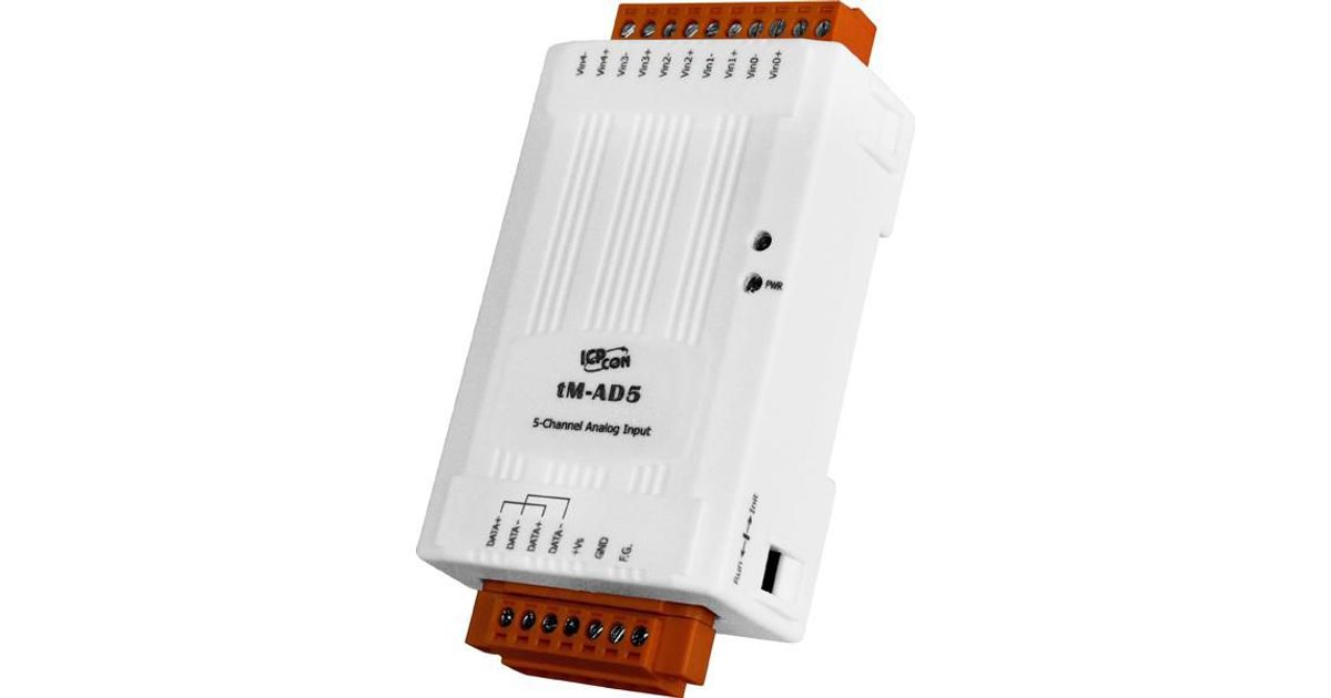 Moxa ANALOG INPUT MODULE, 5 CH ISOL tM-AD5 CR - MT Shop