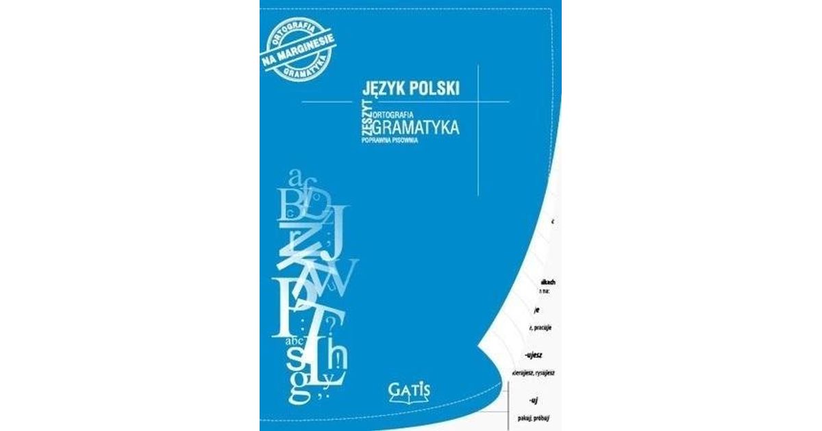 Gatis Notebook A4 / 56K line Polish spelling and grammar - Kaustikud ja ...