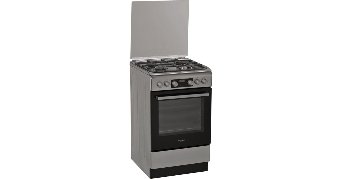 Whirlpool WS5G8CHXE pliit Eraldiseisev pliit Gaas Roostevaba teras A ...