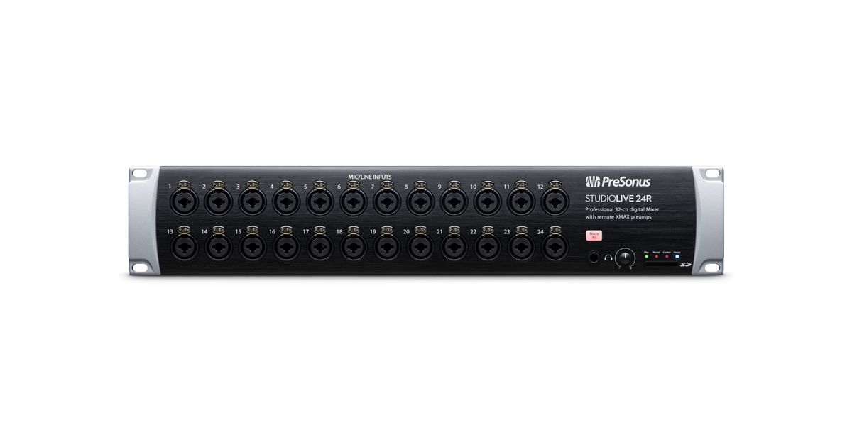 PreSonus StudioLive 24R Series III Digitalmixer/Stagebox, 19'', IN:24x ...