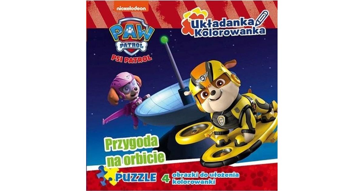 Media Service Zawada PSI Patrol. Puzzle, coloring book. Adventure on ...