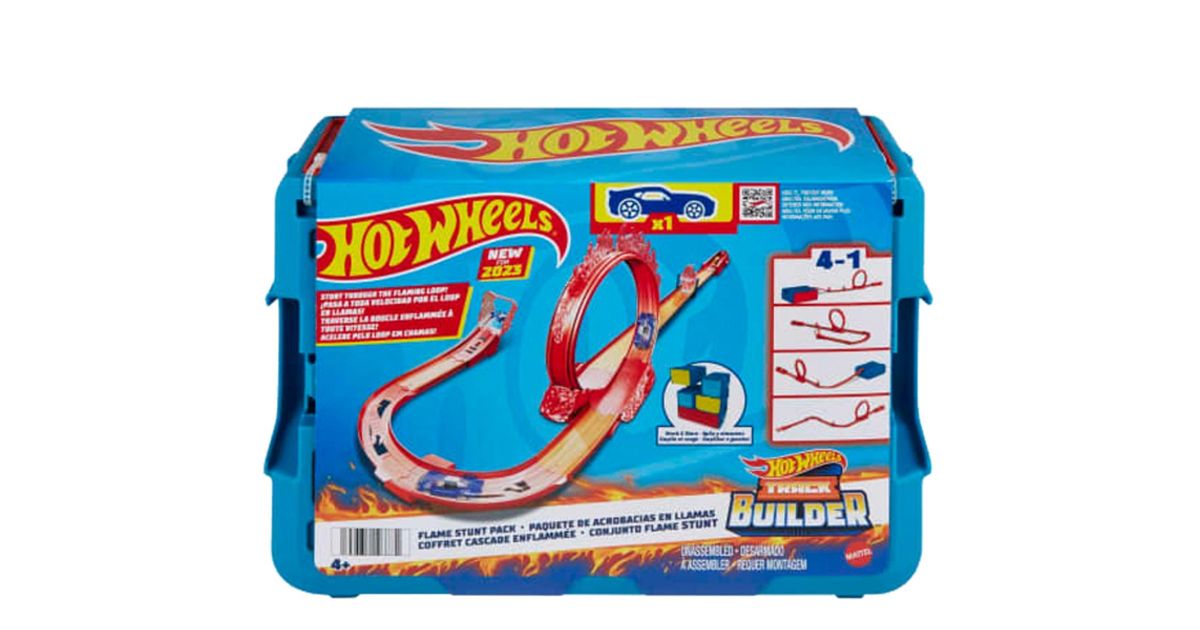 Hot Wheels Track Builder Stunt fire loop - Autod, masinad ja ...