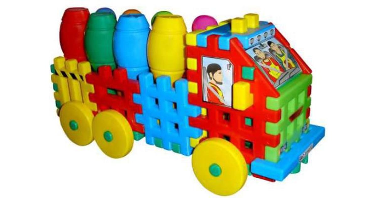 Baczek Constructional Blocks Truck With Skittles - Constructors ...