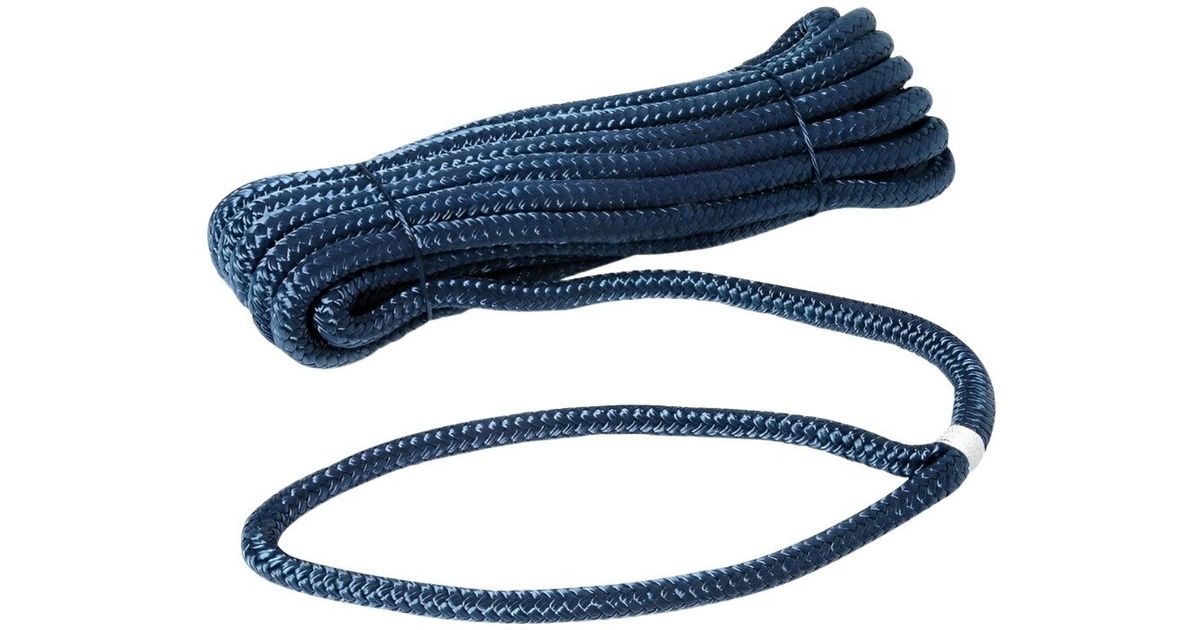 FSE Robline Rio with Eye Navy Blue 10 mm 6 m Mooring Rope - MT Shop