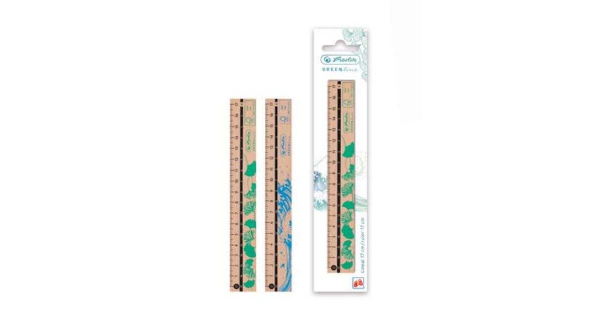 Herlitz 50033614 joonlaud Lauajoonlaud 17 cm Puit Pruun - Kooli ja ...