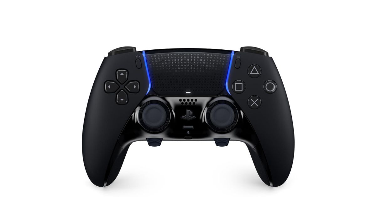 Sony PlayStation 5 Dualsense Edge Controller Midnight Black - Game ...