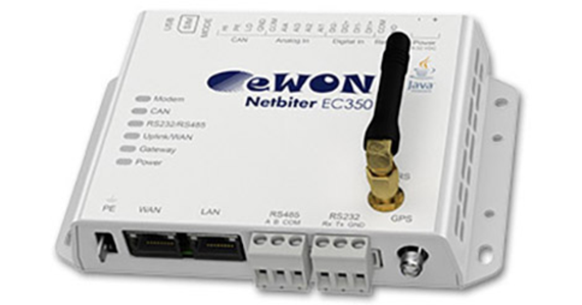 Ewon Nb1005 Easyconnect Ec350 Easyconnect Lan, Rs-232, Rs-485, 3G, Gps ...