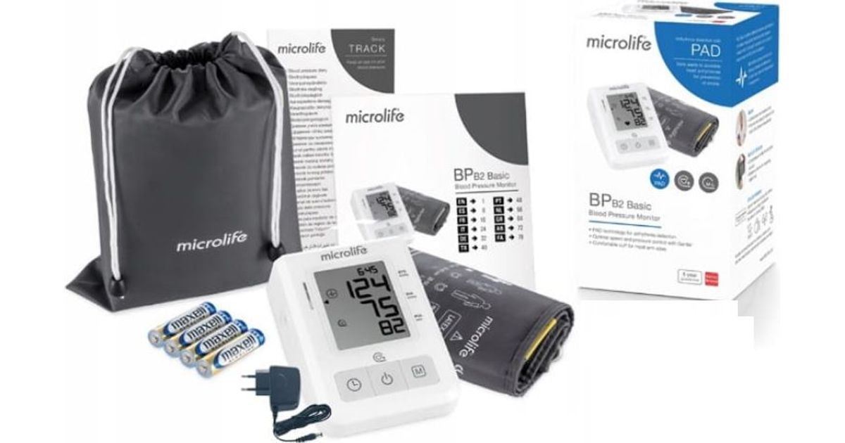 Microlife MICROLIFE blood pressure monitor BP B2 Basic blood pressure ...