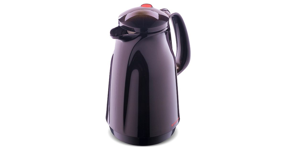 ROTPUNKT Thermos jug, 1.5 l, black cherry - Flasks and drinking bottles ...