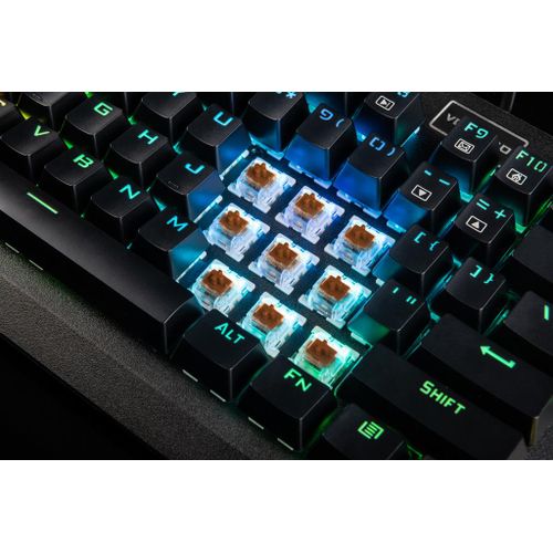 MODECOM Mechanical Keyboard VOLCANO HAMMER RGB Brown Outemu Switch, DE ...