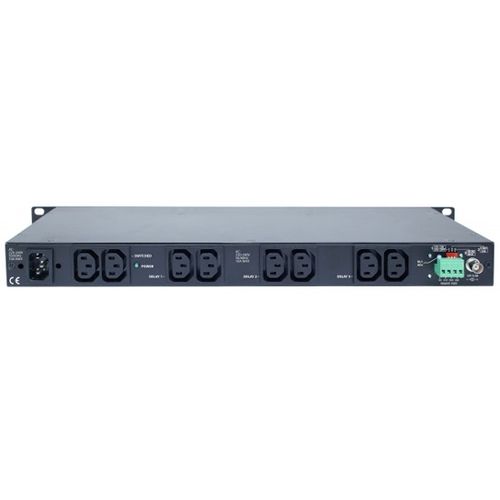 Furman PS-8R E III AC Power-Sequencer /-Filter, 19", 1U, 10A, BNC, 9x ...
