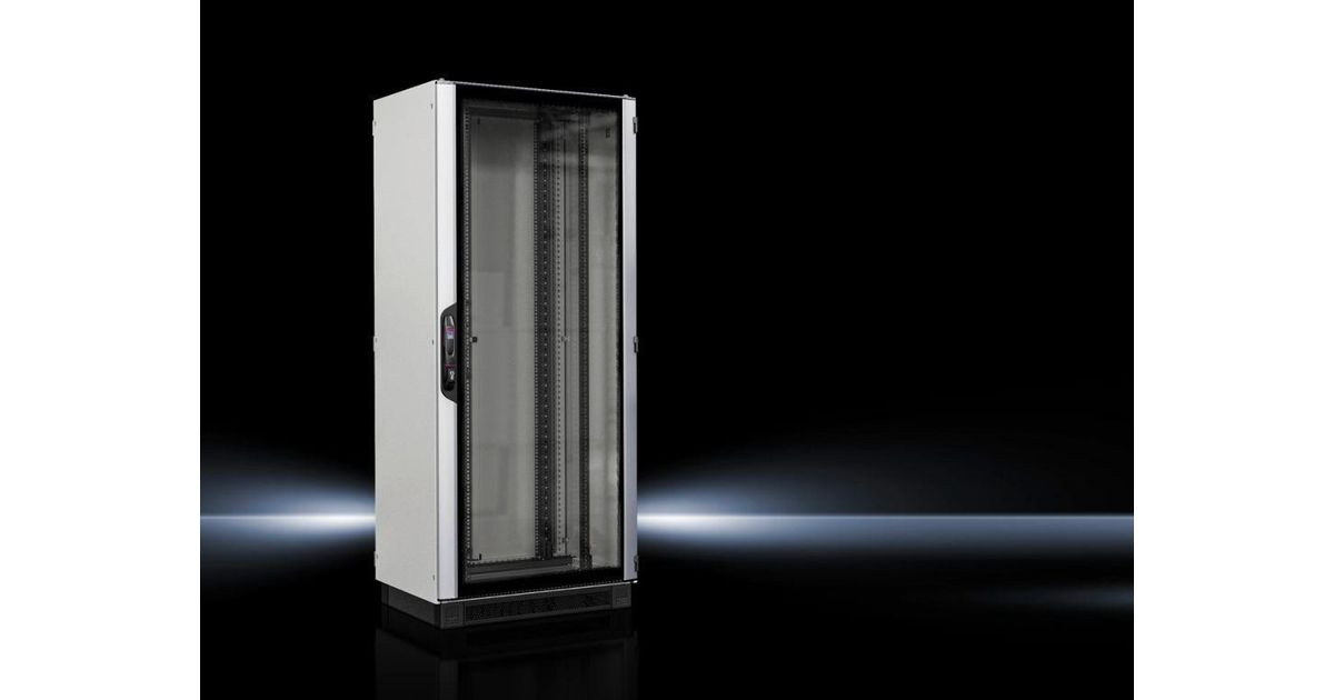 Rittal 5307.154 rack cabinet 42U Freestanding rack Black, Grey - Other ...