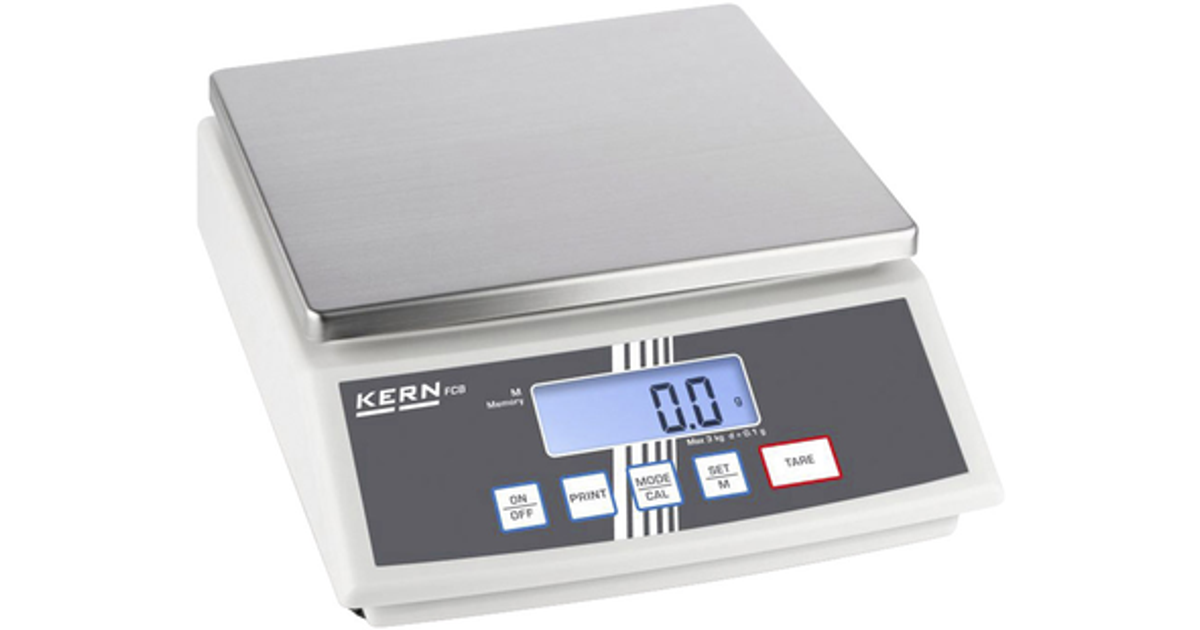 Kern Fcb 24K2 Fcb 24K2 Table Top Scales Weight Range 24 Kg Readability ...