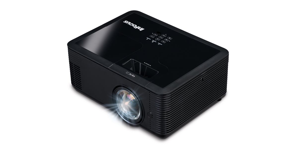 InFocus IN136ST andmeprojektor Lühikese projekteerimiskaugusega ...