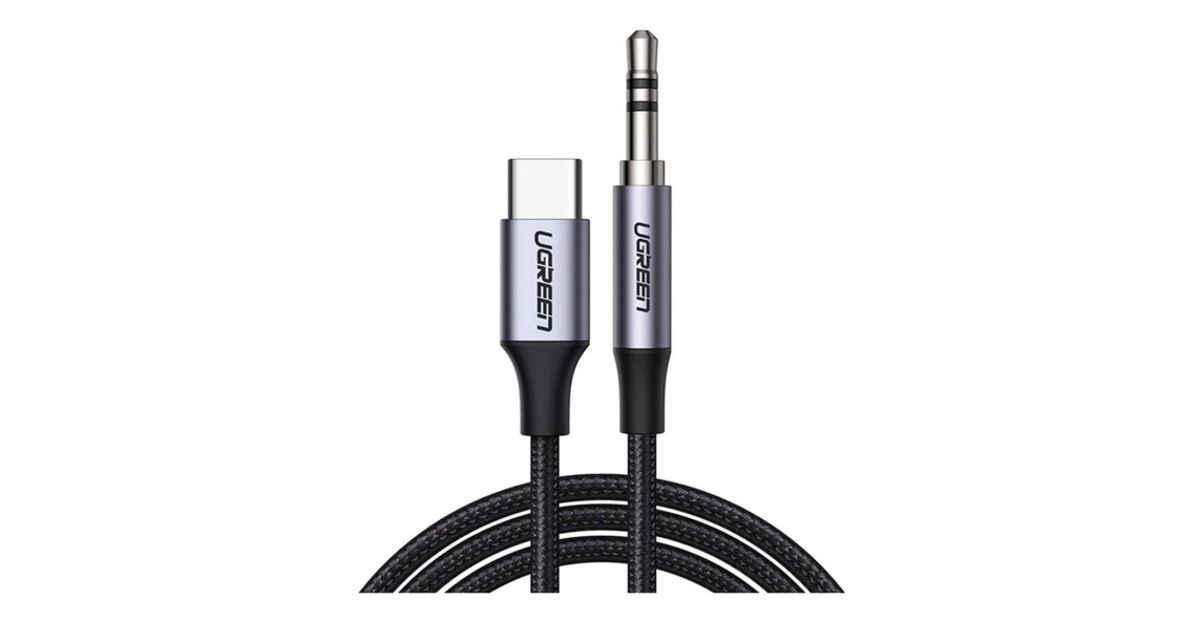 UGREEN USB C cable - mini jack 3.5 mm 1m - USB cables and adapters ...