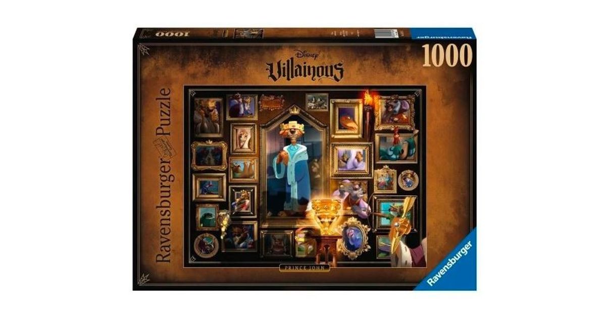 Ravensburger Disney Villainous Pusle 1000 tk Multifilmid - Pusled ...