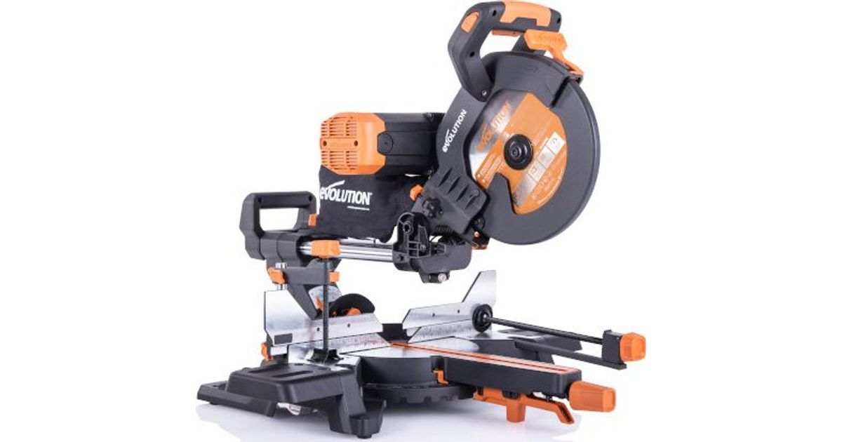 Evolution Wielozadaniowa piła ukośna z prowadnicami EVOLUTION R255 DB ...