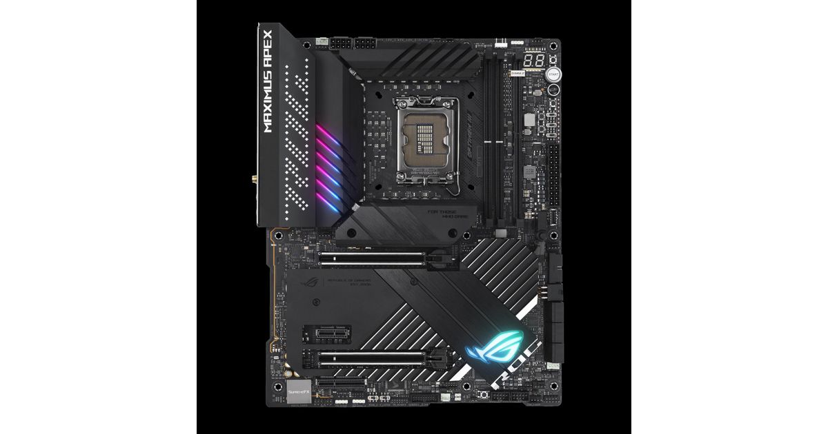 ASUS ROG MAXIMUS Z690 APEX Intel Z690 LGA 1700 ATX - Motherboards ...