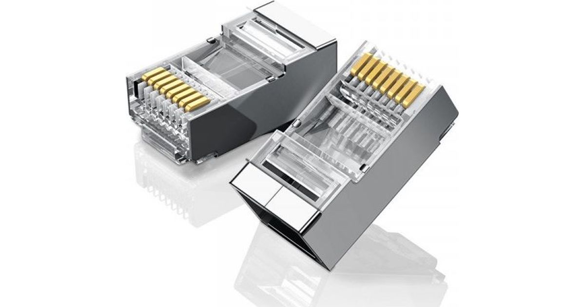 Ugreen Metal RJ45 plug UGREEN Ethernet, 8P / 8C, Cat.6, UTP (10pcs ...