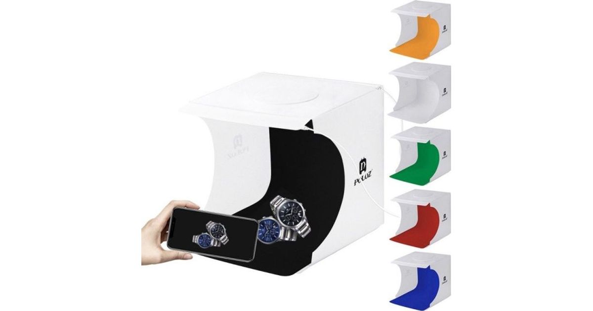 Puluz studio set Puluz 20cm LED light tent, 1100 lumens - Optical ...